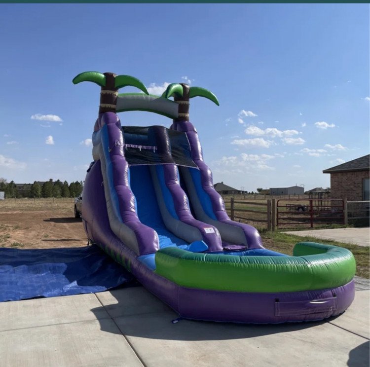 Tropical Water Slide - Premier Party Rental